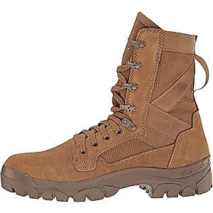 GARMONT TACTICAL T8 Bifida Military Combat Boots for Men and Women, Army, Air Force, AR670-1 Compliant Footwear, Suede Leather, Multi-Terrain Shoes, Coyote, Size 9
