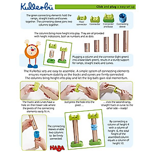 HABA Kullerbu Accessory Set - Tall Columns