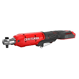 CRAFTSMAN V20 Cordless Ratchet Wrench, 1/4" Drive, 35 Ft-lbs of Torque, Bare Tool Only (CMCF934B)