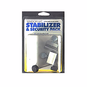 A/C Safe Window Air Conditioner Security and Stability Pack