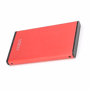 Portable External Hard Drive,USB 3.0 Mobile Hard Drive,Hard Drive External Storage for PC, Laptop,Red(250GB)
