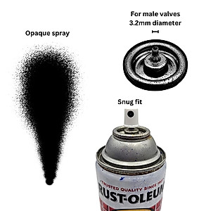 JAG Rusto Replacement Fat Caps for Male Rusto Cans (10)