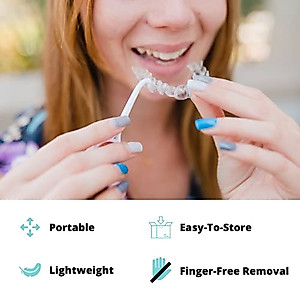 Aligner Remover (White) - Capsule Products presents a sleek, beautiful Aligner Remover Tool, in white. This tool is designed to work for all clear retainers.