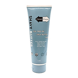 OmniShaver Shave Butter - The BEST Shaving Cream for Head Arms Legs and Body - Shaving Conditioner Cream