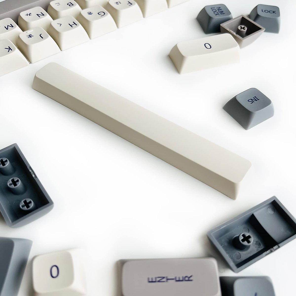 XDK Custom Keycaps 120 Keys(PBT XDA Dye-Sub) Enlightenment Japanese Keycap Set