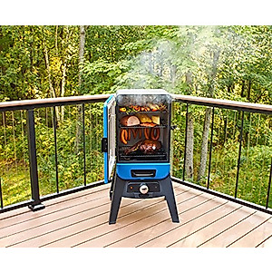 PIT BOSS 77220 2.2 Analog Smoker, 2 Series, Blue