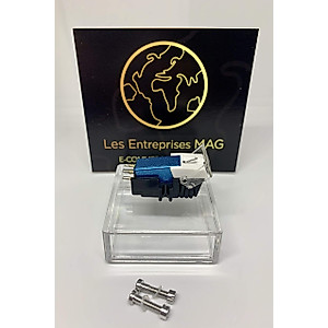 Cartridge + Diamond stylus for Garrard DD75, GT25P, GT250, GT35, DD131, DD132 Sea Blue