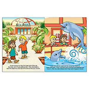 Personalized Children’s Zoo Adventure Storybook – Customize with Child’s Name, Hair Color, Gender, and Ethnicity | 28-Page 8.5” x 11” Paperback by First Time Books