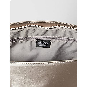 Kipling ASSENI S Small Tote with Detachable Shoulder Strap - Metallic Glow
