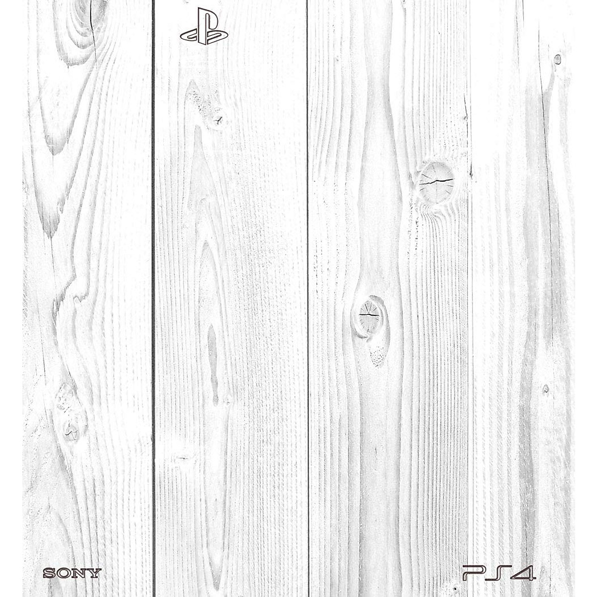 Skin Ps4 Old - WHITE WOOD TEXTURE - limited edition DECAL COVER ADESIVA Playstation 4 Slim SONY BUNDLE