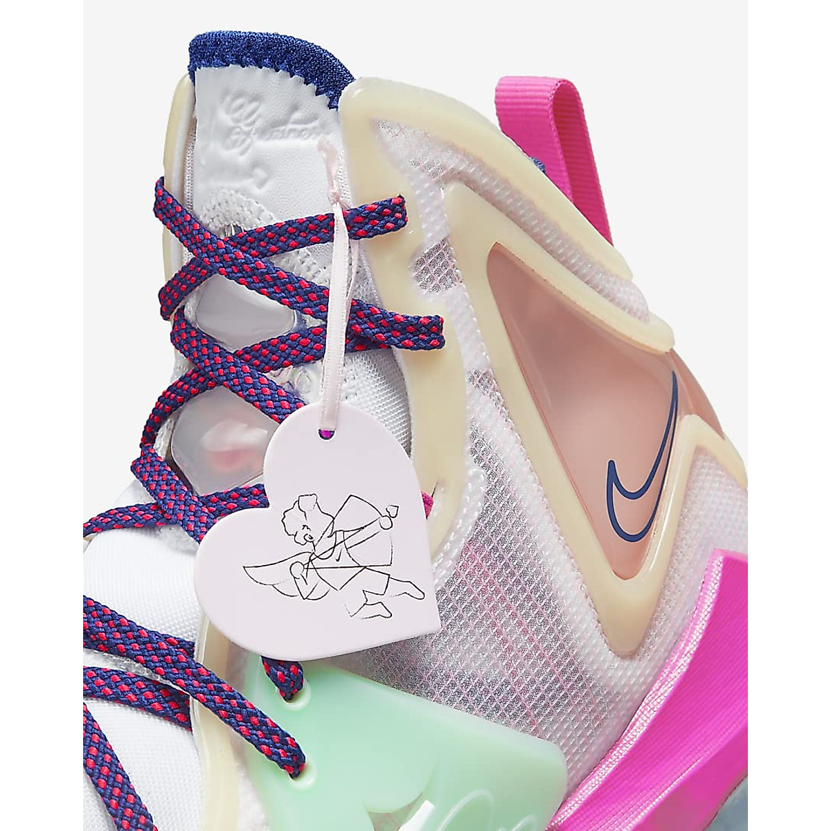 Nike Mens Lebron 19 DH8459 900 Valentine's Day - Size 11.5