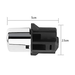 LEIMO KPARTS 54132-SDA-A81 Shifter Shift Button Knob Repair Kit + 54141-SDA-A81 Shift Knob Side Plate for 2003-2006 Honda Accord