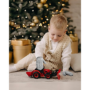 Evridwear Toddler Mittens Girl Boy Mittens 3 Pairs Knitted Stretch Gloves for Kids Toddler Winter Warm