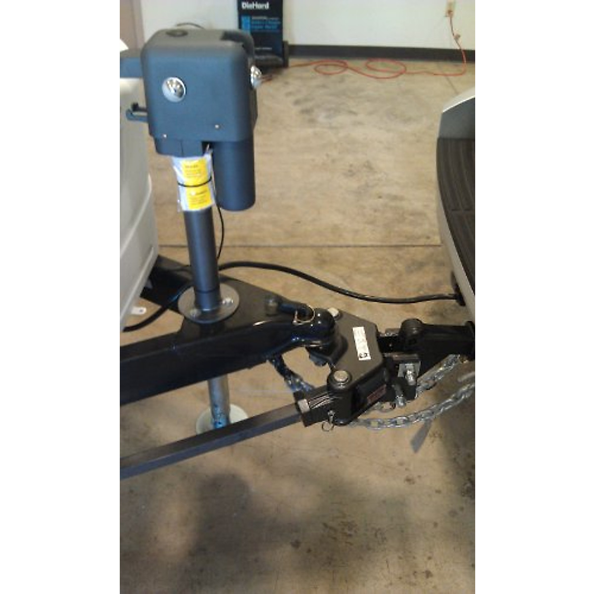 Husky HB4500 4500 lbs. Brute Power Jack, Hammer Gray Finish