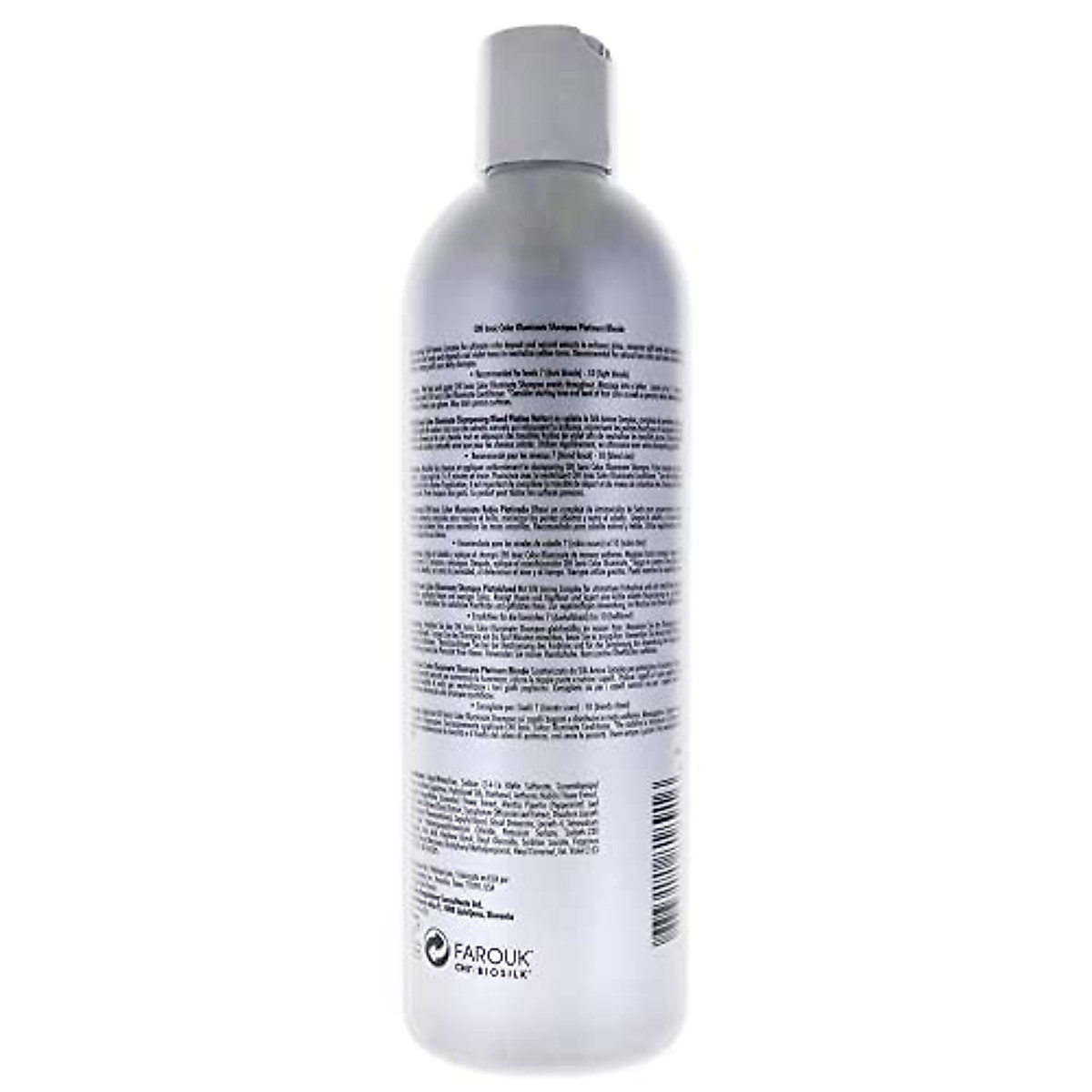 CHI Ionic Color Illuminate Shampoo, Platinum Blonde, 12 FL Oz
