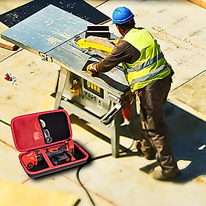 Khanka Hard Storage Case Replacement for Milwaukee 2626-20 M18 18V Lithium Ion Cordless 18,000 OPM Orbiting Multi Tool, Case Only