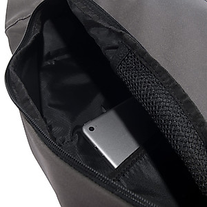 Carhartt Mono Sling Backpack, Unisex Crossbody Bag for Travel and Hiking, Grey