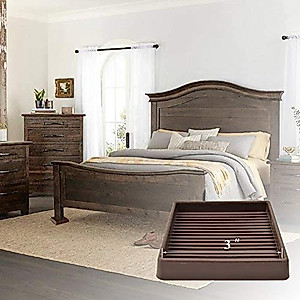 Yelanon Furniture Coasters,8 Pcs 3” Furniture Caster Cups - Non Slip Furniture Pads Hardwoods Floors - Non Skid Furniture Grippers, Rubber Feet, Anti Slide Floor Protector for Bed Couch Stoppers