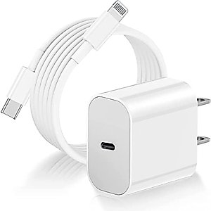 for Apple iPhone 13 Pro Max Charger Fast Charging,[ MFi Certified] iPad 20W Rapid USB C Wall Super Fast Chargers Block/Power Plug with 6Ft Type C to Lightning Cable for iPhone 14 13 12 11Pro Max