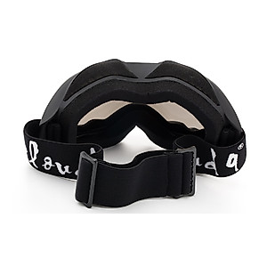 Cloud 9 - Professional Mens Snow Goggles Cross-Rocket Big Anti-Fog Dual Lens UV400 Protection Snowboarding Oversized Ski Goggles