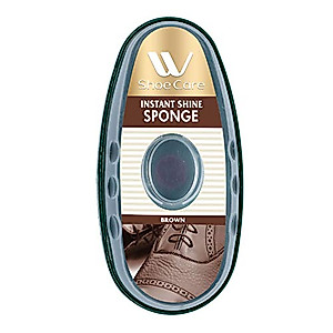 WBM Instant Shoe Shine Sponge,Brown,11ml