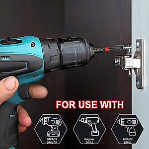 SuSuMu Impact Ready Magnetic Phillips Bits 2 S2 Steel Phillips Head Drill Tip Ph2 1/4 Hex Shank Cross CNC Anti Slip Screwdriver Bits Set with Magnetizer Case for Impact Driver Power Screwdriver