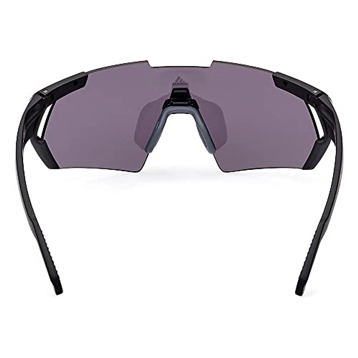 adidas Men's SP0064 Square Sunglasses, Matte Black/Smoke, 00-0-140