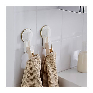 Ikea Stugvik Hook with Suction Cup - Set of 2 - White by IKEA