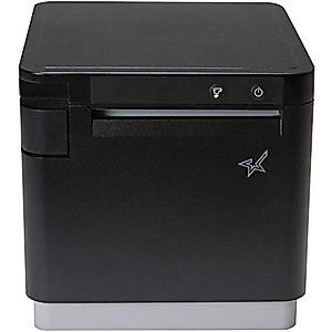 Star Micronics mC-Print3 3-inch Ethernet (LAN) / USB Thermal POS Printer with CloudPRNT, Cutter, and External Power Supply - Black