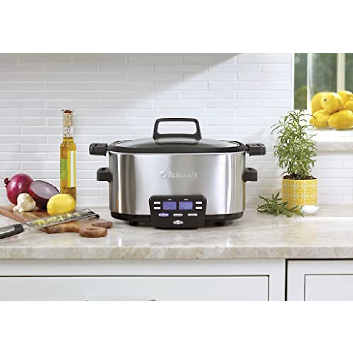 Cuisinart MSC-600 3-In-1 Cook Central 6-Quart Multi-Cooker: Slow Cooker, Brown/Saute, Steamer