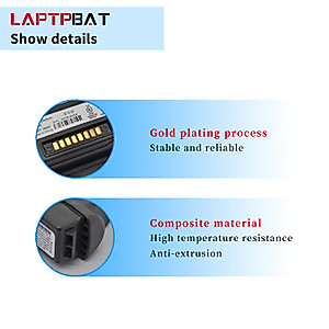 LAPTPBAT New Battery 55-000166-01 82-90005-05 for Symbol Scanner WT4000 WT4070 WT4090 WT41N0 3.7V 2330mAh