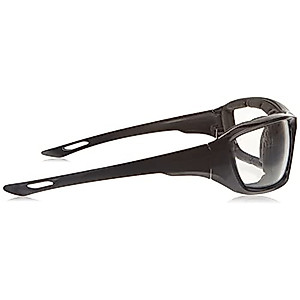 Radians XT1-11 Extremis Full Black Frame Safety Glasses with Clear Anti-Fog Lens