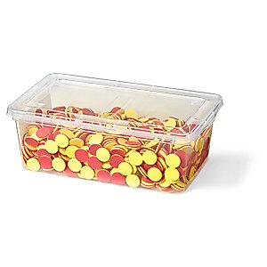 hand2mind Foam Two-Color Counters, Red and Yellow Counters, Counting Manipulatvies, Math Counters for Kids, Counting Chips, Math Manipulatives, Math Bingo Chips, Counters for Kids Math (Pack of 1000)