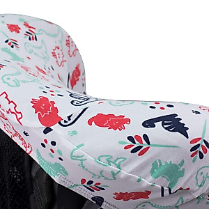 JYOKO Kids Cover Liner Universal for Car seat Compatible with Britax, Chicco, Mico (Without Head Support) (Dino Party)