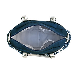 JJ Cole Satchel Diaper Bag, Navy Arbor