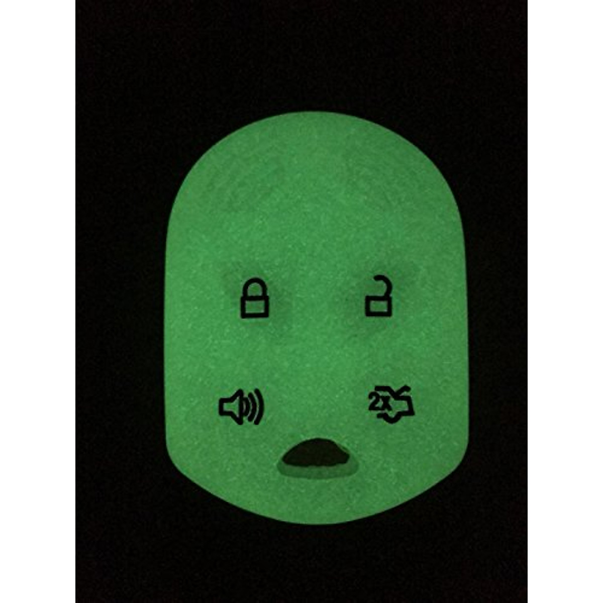 Rpkey Silicone Keyless Entry Remote Control Key Fob Cover Case protector Replacement Fit For Ford Lincoln Mercury OUCD6000022 164-R8046 164-R7040 CWTWB1U722 （Luminous）