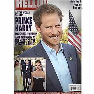 HELLO ! MAY, 23rd 2016 NO. 1431 (AS RGE WORLD SALUTES PRINCE) PRINTED IN UK