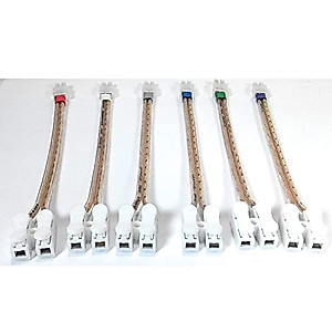 6 Pieces Wire Cord Cable JST Connectors for Sony and Samsung Home Theater Speaker 4.2mm Tool-Free Quick Splice connectors Made in The USA