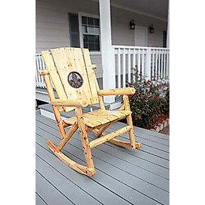 Leigh Country TX 95102 Aspen Fleur-De-Lis Rocker