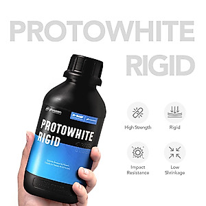phrozen Protowhite Rigid Resin 405nm LCD UV-Curing Standard Photopolymer Resin Great for Industrial Prototype (1KG)