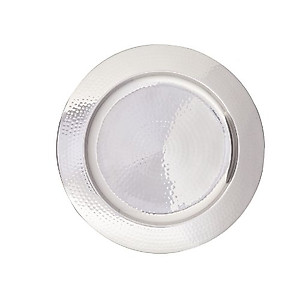 Old Dutch OS966 Hammered Charger Plate, 13", Stainless Steel