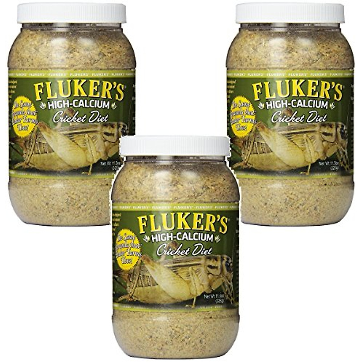 Fluker'S High Calcium Cricket Diet, 11.5-Ounce (3 Pack)