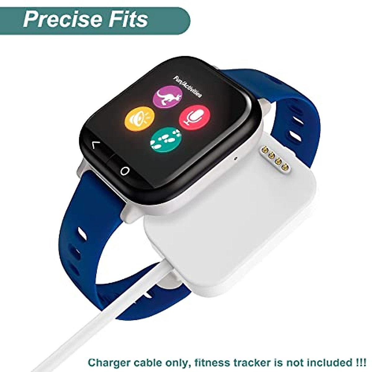 Kissmart Compatible with Gizmo Watch Charger, Replacement Charging Cable Magnetic Dock Cradle Accessories for Gizmo Watch Kids Smartwatch (1)