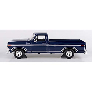 1979 Ford F-150 Pickup Truck Blue 1/24 Diecast Model Car by Motormax