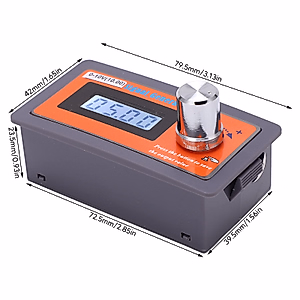 Hilitand High Accuracy Adjustable Voltage Generator with Encoder Adjustment, LCD Display, and ABS Shell for DC 0-10V Output Adjustment
