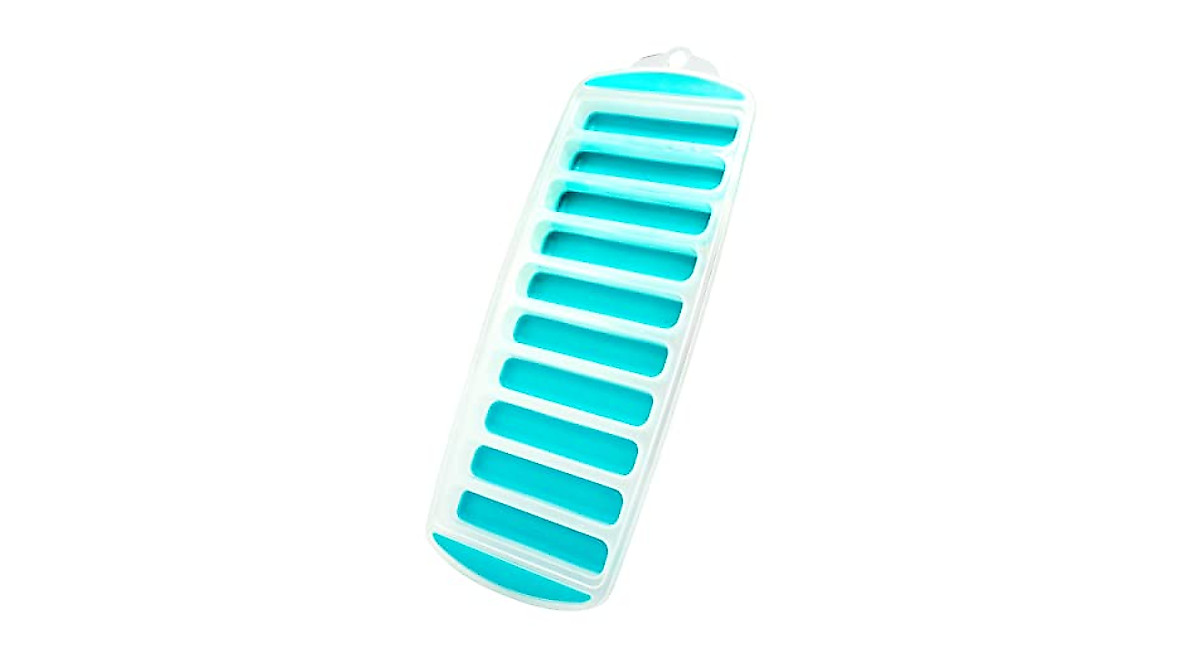 Jacent Reusable Silicone Water Bottle Ice Cube Tray - Keep Drinks Cold