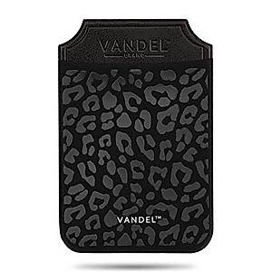 VANDEL Pocket – Stick-On Fabric Phone Wallet Stick On for Women, Cute Credit Card Holder for Phone Case, Stick On Back of Phone Fabric Sleeve for iPhone Pocket, Stretchy Wallet Phone Case