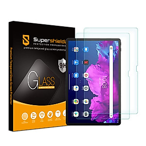 Supershieldz (2 Pack) Designed for Lenovo Tab P11 / P11 Plus (11 inch) Screen Protector, (Tempered Glass) Anti Scratch, Bubble Free