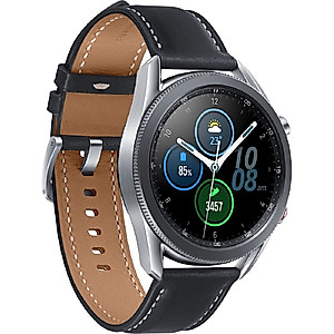 Samsung GALAXY WATCH 3 (2020) 45MM (GPS, Bluetooth, LTE Unlocked) SM-R845U Smart Watch - Silver (Renewed)