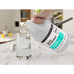 Clean Revolution Foaming Hand Soap Refill Supply Container, Ready to Use Formula, Spring Air Fragrance, Gluten Free, 128 Fl. Oz